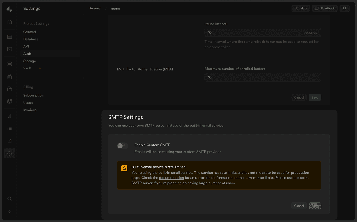 How To Configure Supabase To Send Emails From Your Domain · Resend