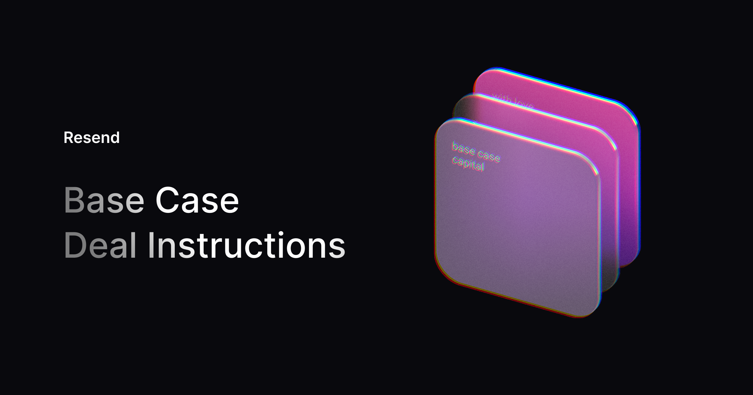 Basecase Deal · Resend